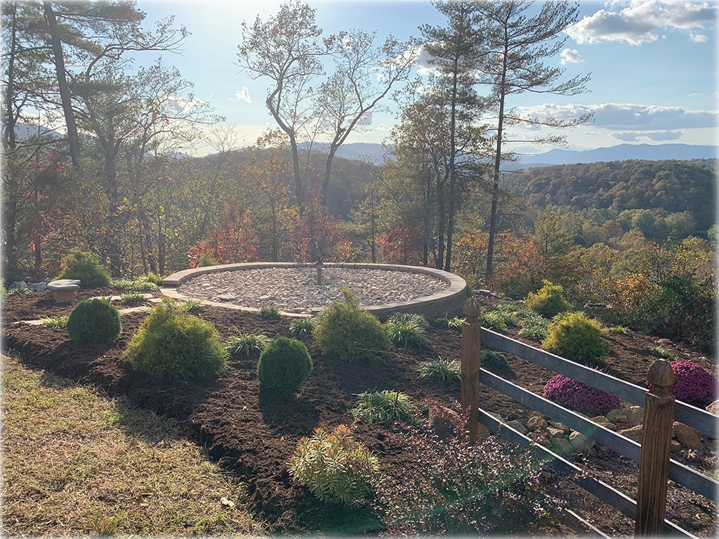 Scattering Garden in Virginia with Personalized Memorial Stones